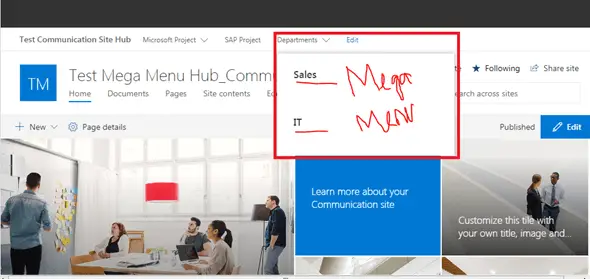 5 ways create navigation in modern SharePoint Online site - Global ...