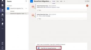Microsoft Teams save channel conversation: Where do the Microsoft Teams ...