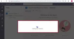 In 2 steps create a channel in Teams - Office 365 - Global SharePoint