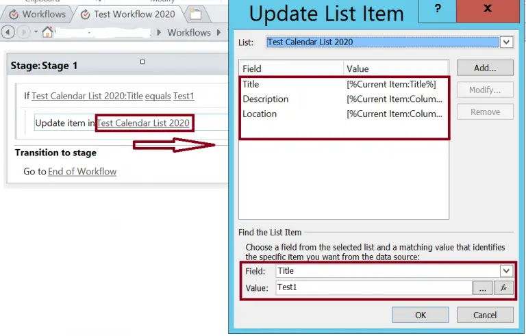 Best way to copy list item to another list using SharePoint designer workflow in 2 steps ...