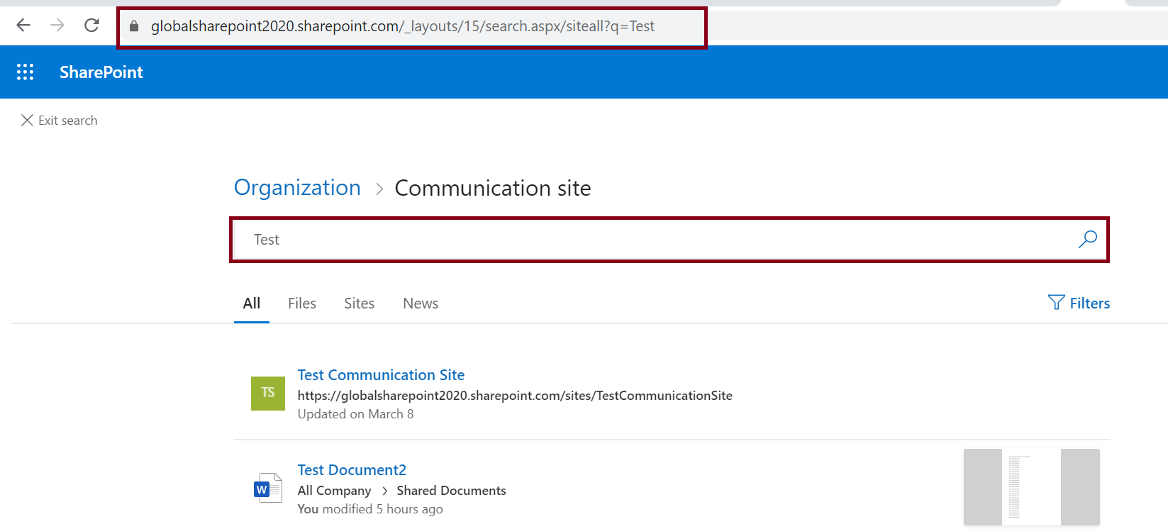 Custom Search Result Page In Sharepoint Online Spfx Pnp Modern Search Solution Global Sharepoint 