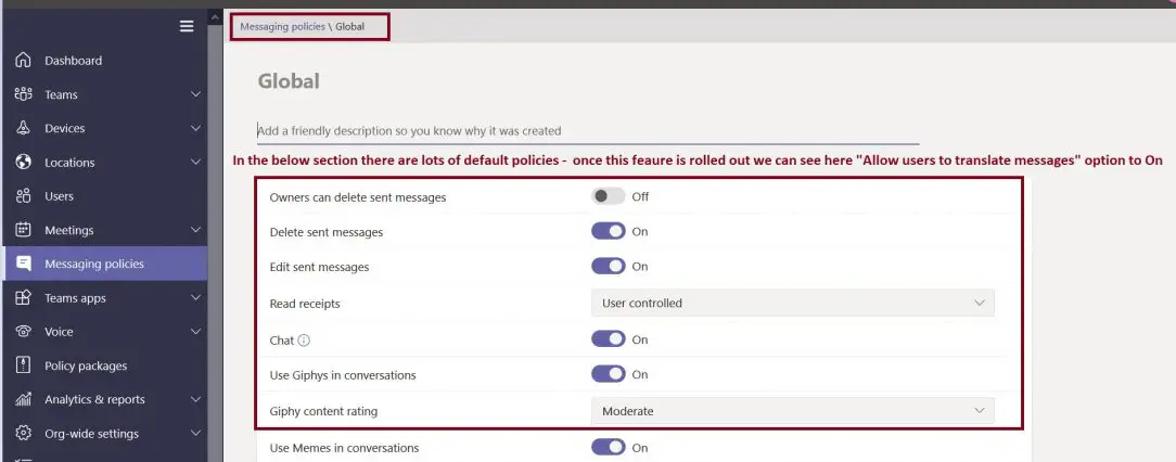 How to turn on inline message translation in Microsoft Teams? - Global ...
