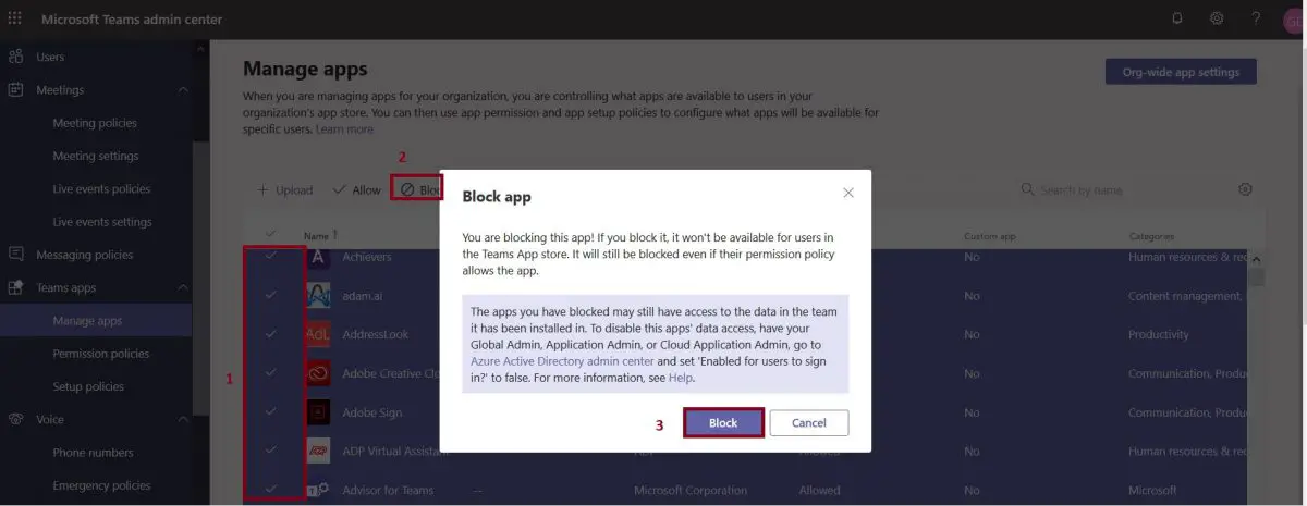 How to manage apps in Teams - Custom apps in Microsoft Teams - Global ...
