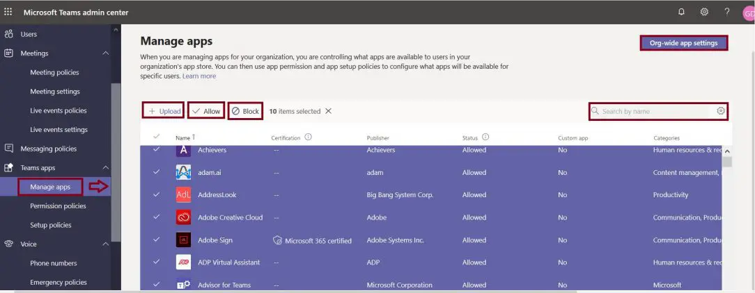 How to manage apps in Teams - Custom apps in Microsoft Teams - Global ...
