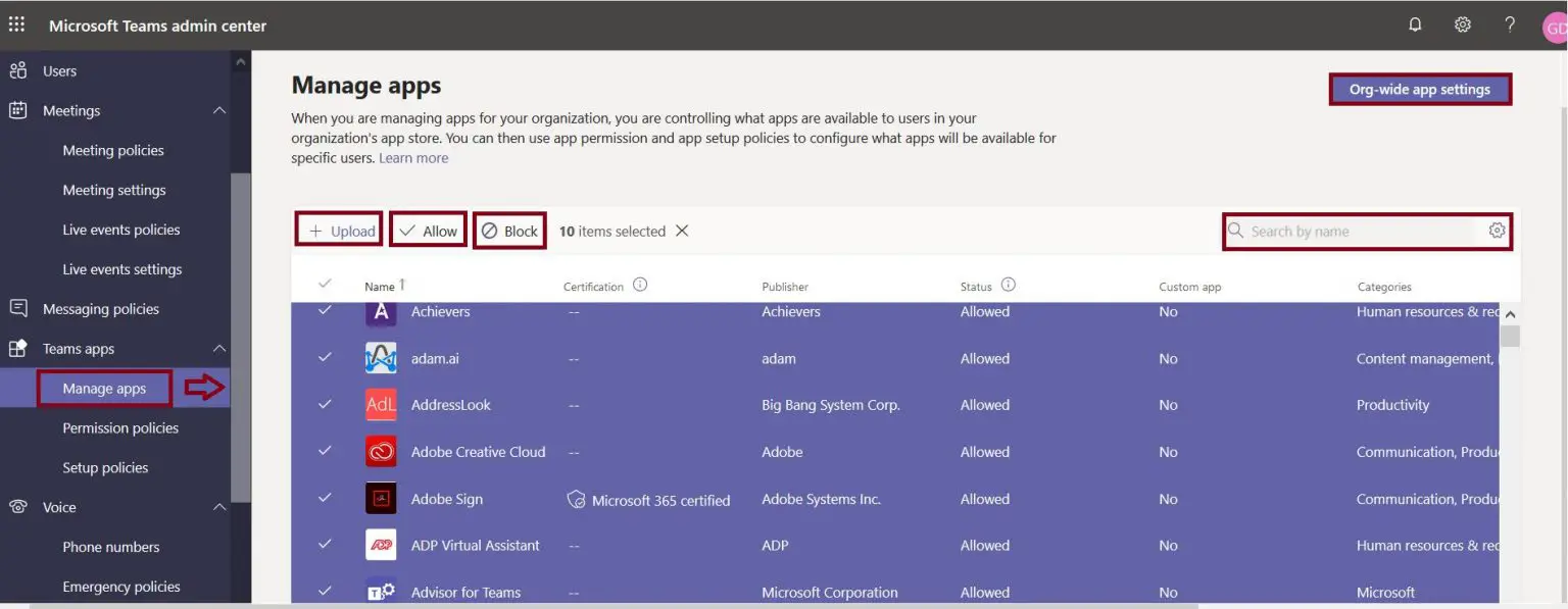 How to manage apps in Teams - Custom apps in Microsoft Teams - Global ...
