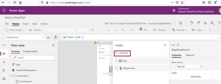 Customize SharePoint List Forms Using PowerApps step by step - Global SharePoint Diary