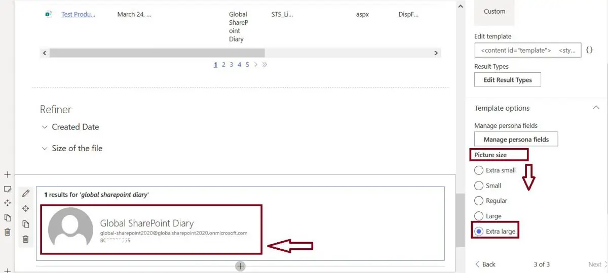 Customize SharePoint search results: Customize the handlebars template in PnP modern search web ...