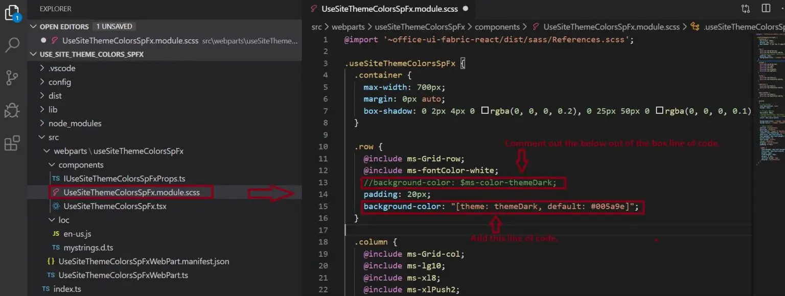 Best way to customize SharePoint theme colors: Use theme color in ...
