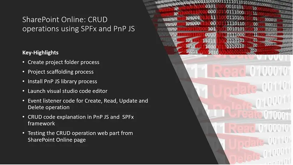 Pnp Js Crud Operations Archives Global Sharepoint