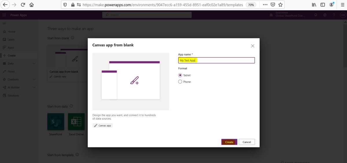Different Types of Power Apps: 3 ways to create PowerApps - Global ...