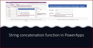 Difference between Concat and Concatenate function in PowerApps Archives - Global SharePoint Diary