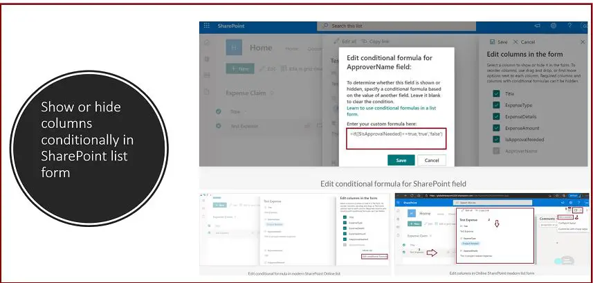 Sharepoint List Conditional Fields Archives Global Sharepoint