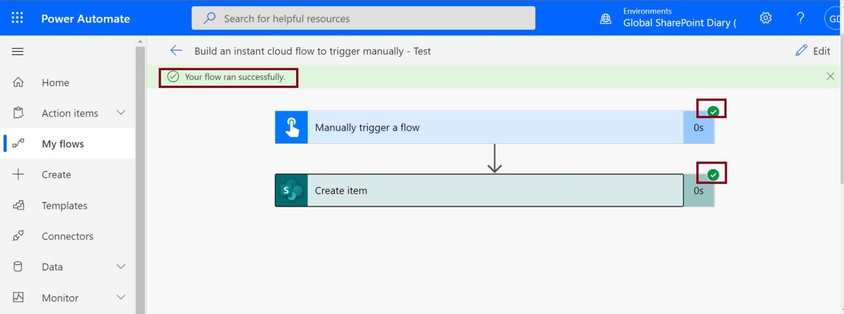 Three ways to make a flow: Instant Cloud Flow - Global SharePoint