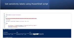 Instantly Get sensitivity labels using PowerShell script in just 2 steps - Global SharePoint