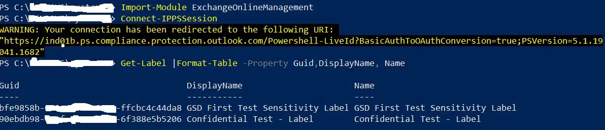 Instantly solved SharePoint sensitivity labels delete error: The sensitivity label is published ...