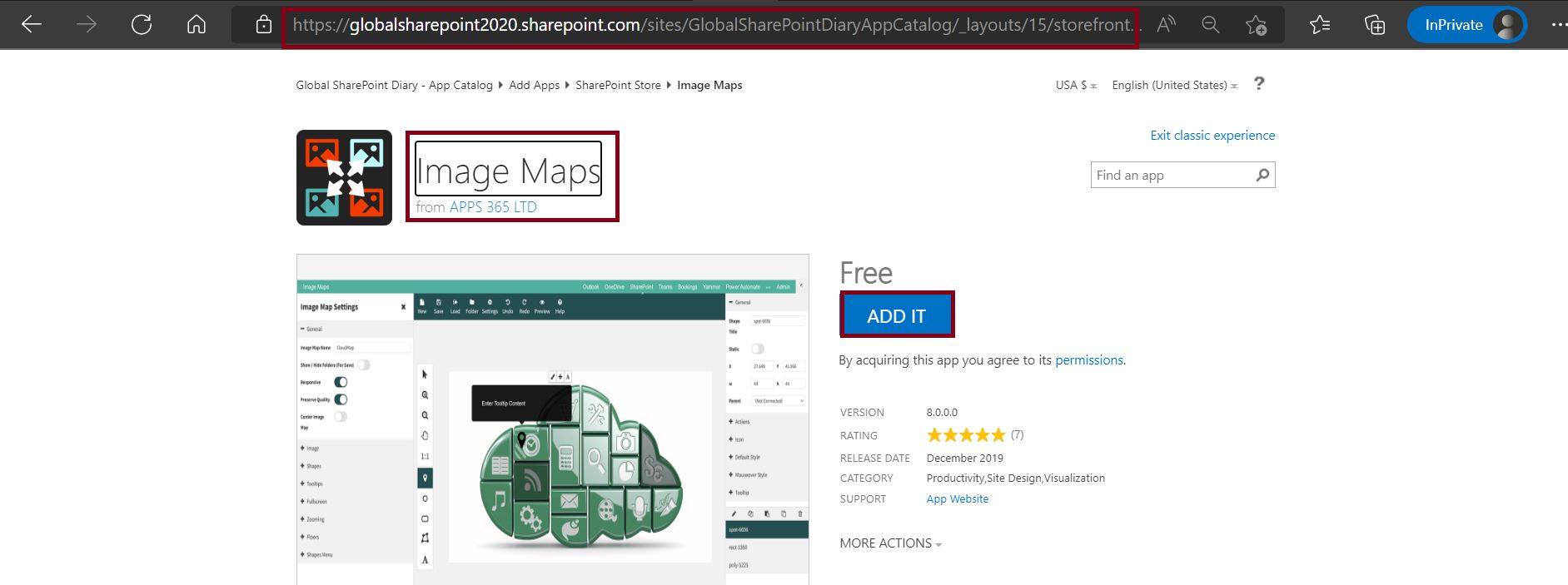 Image Map in SharePoint Online (Office 365): Use ANY Image to provide ...