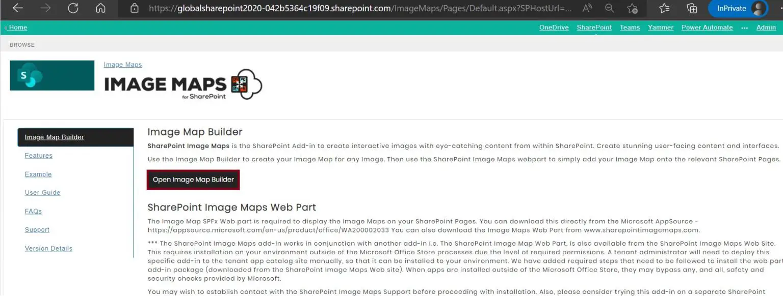 Image Map in SharePoint Online (Office 365): Use ANY Image to provide ...