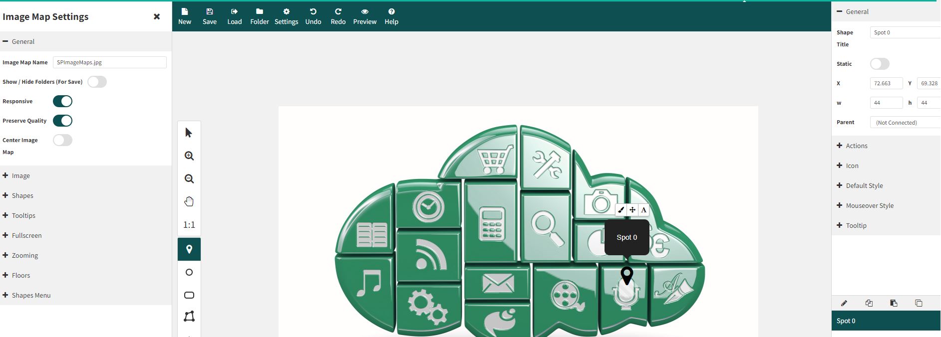Image Map in SharePoint Online (Office 365): Use ANY Image to provide ...
